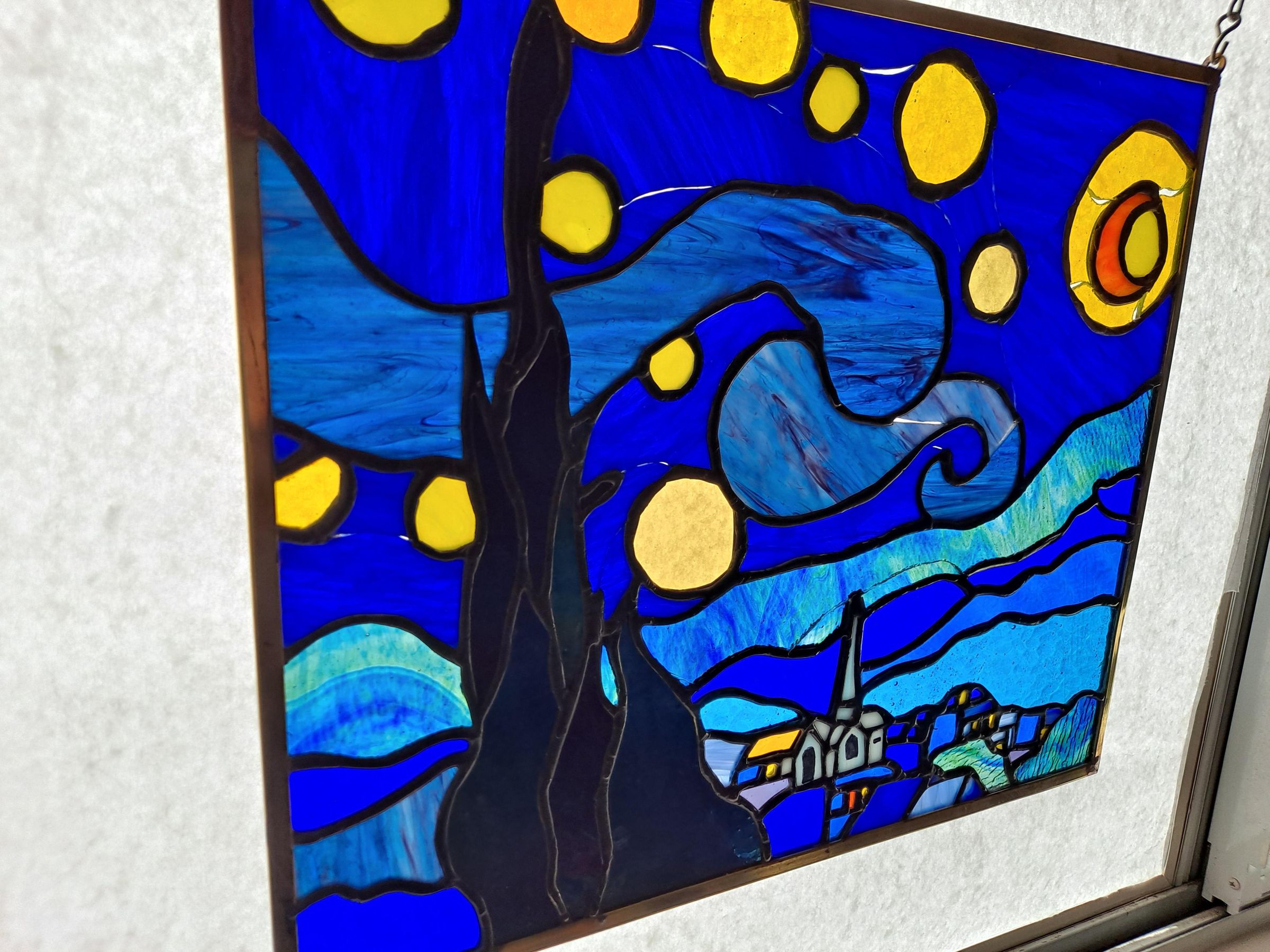 Starry Night Stained Glass : 9 Steps (with Pictures) - Instructables