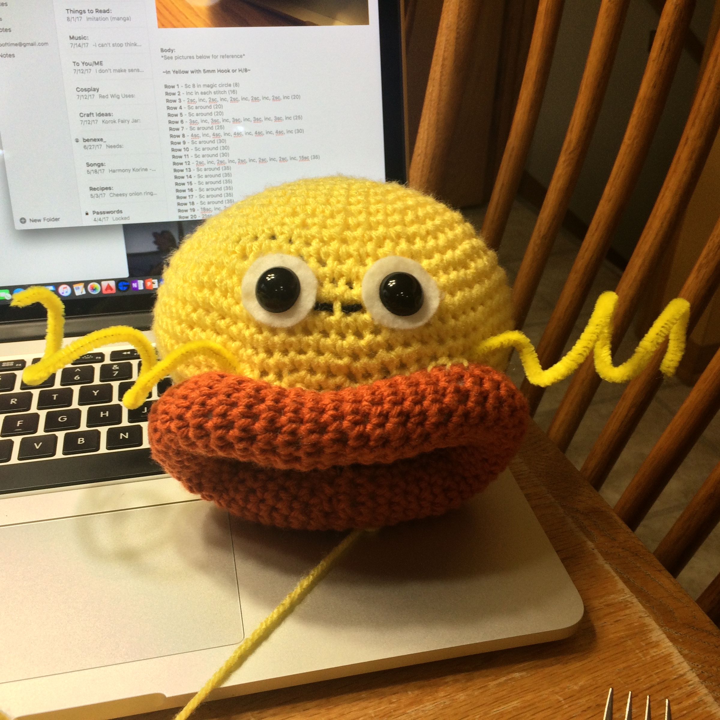Crochet a Zapfish From Splatoon : 11 Steps (with Pictures) - Instructables
