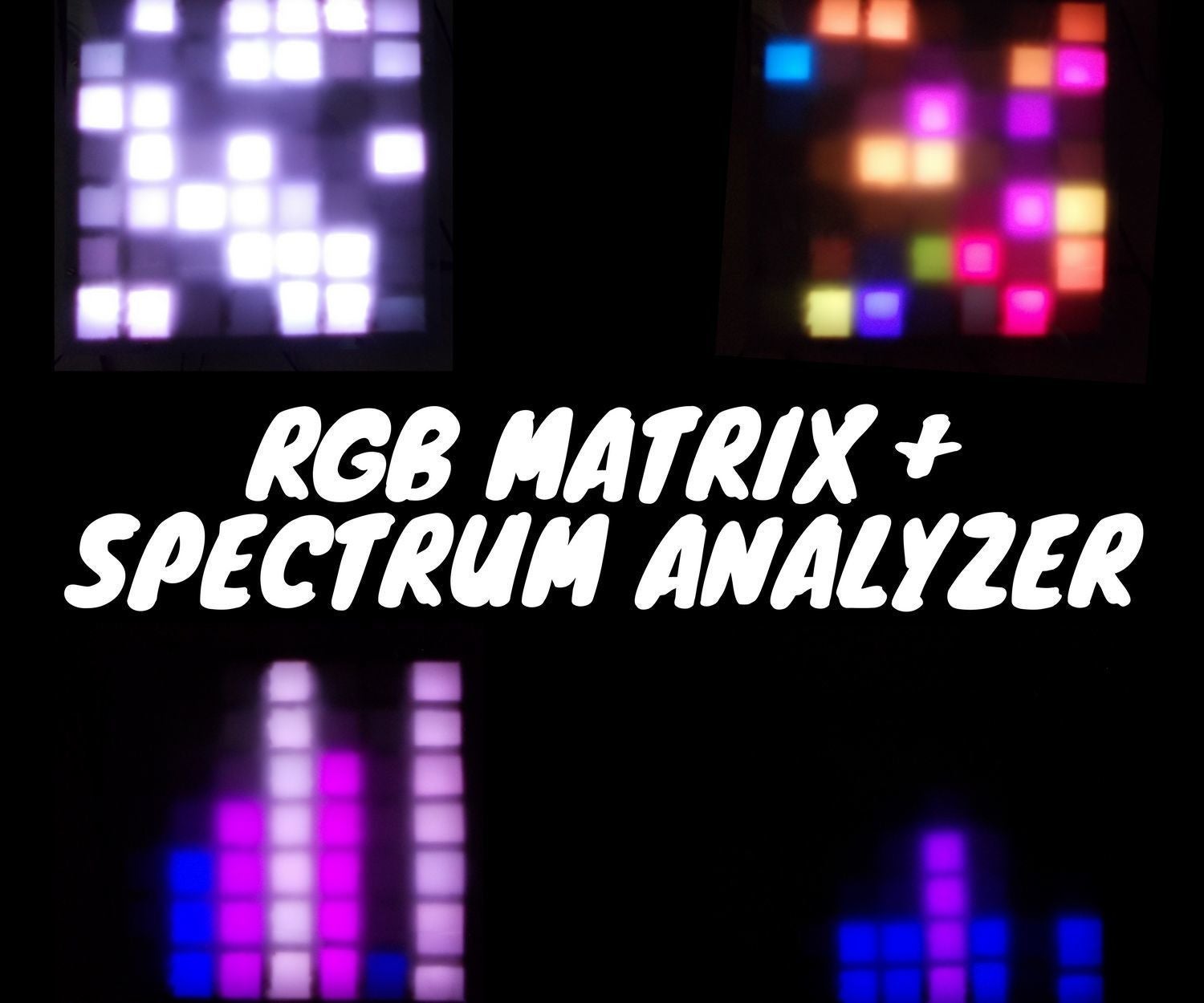 Rgb Matrix Spectrum Analyzer 10 Steps With Pictures Instructables 