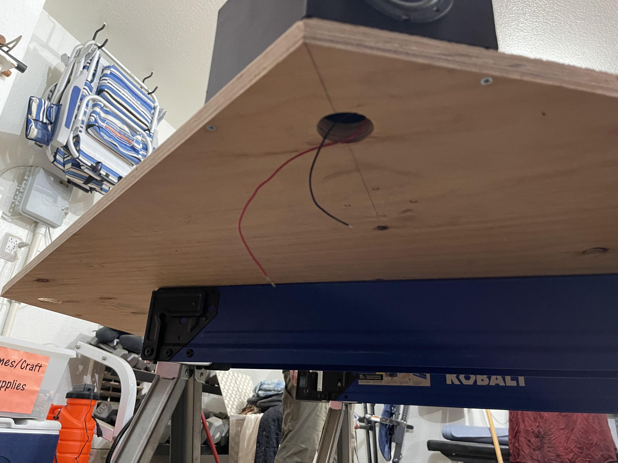 Hexagonal Board Game Table W/ Speakers and Flip-Out Desks : 14 Steps ...