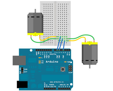 Simple 2-way Motor Control for the Arduino : 4 Steps - Instructables
