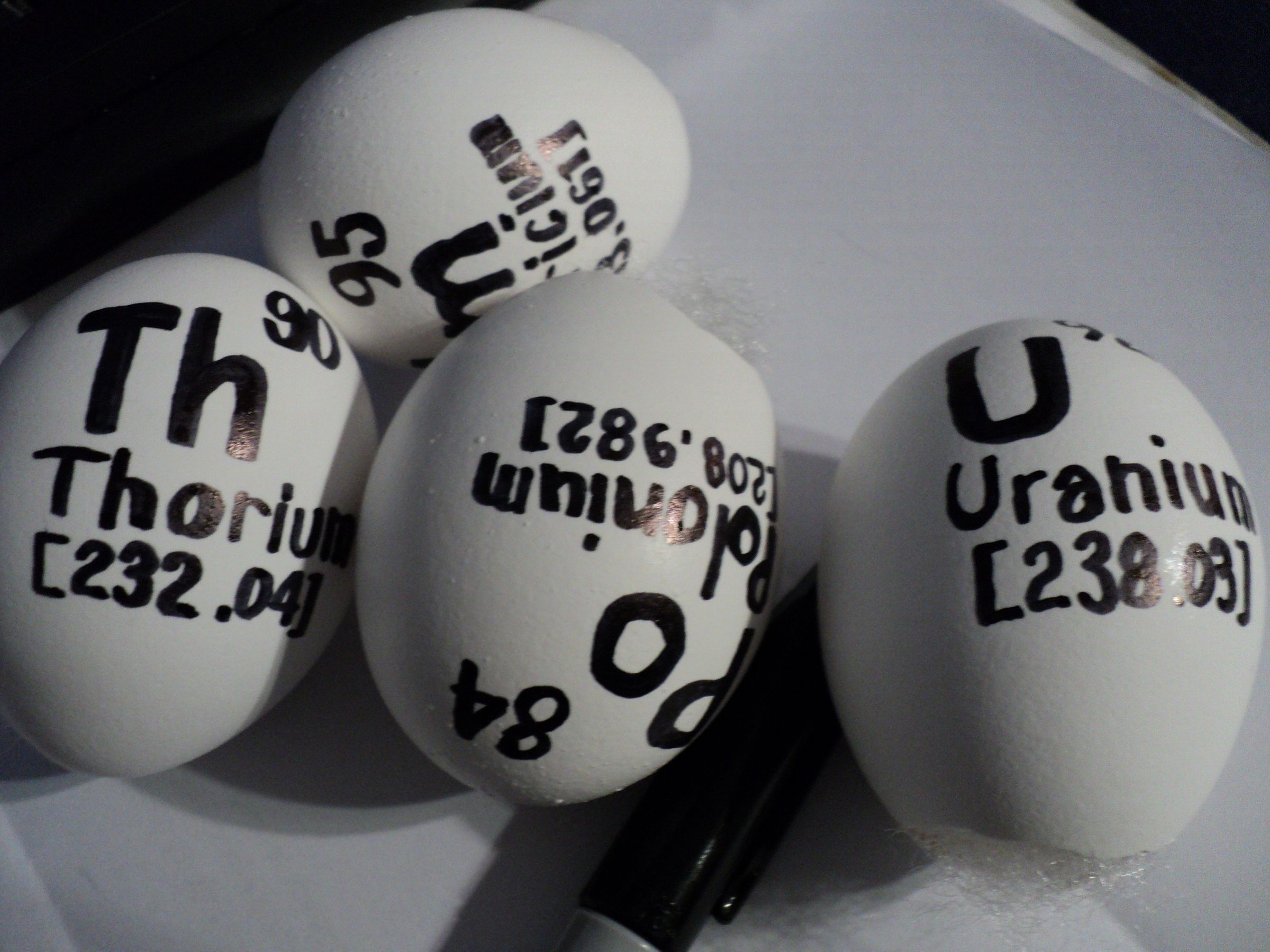 Periodic Table Glowing Radioactive Eggs : 4 Steps (with Pictures ...