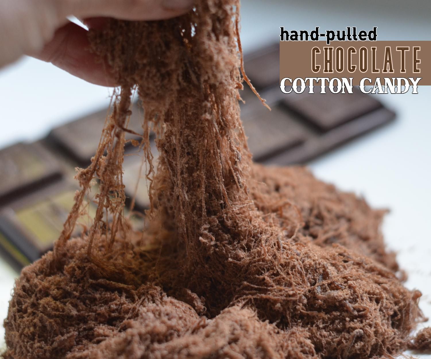 Hand-Pulled Chocolate Cotton Candy : 7 Steps (with Pictures ...