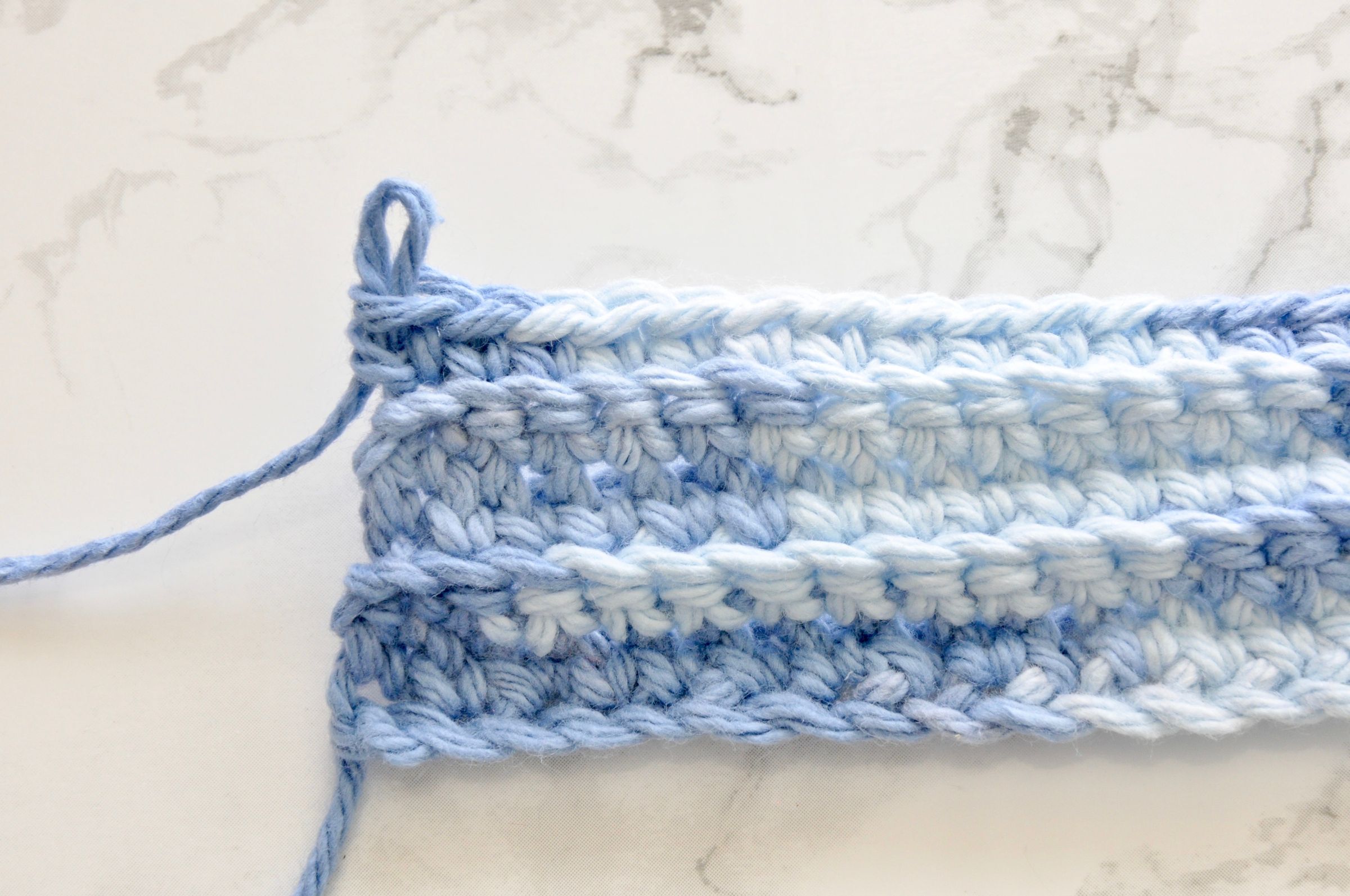 Easy Crochet Dishcloth / Washcloth : 9 Steps (with Pictures ...