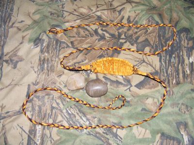 Aztec Split Pouch Sport/Hunting Stone Sling : 9 Steps (with Pictures ...