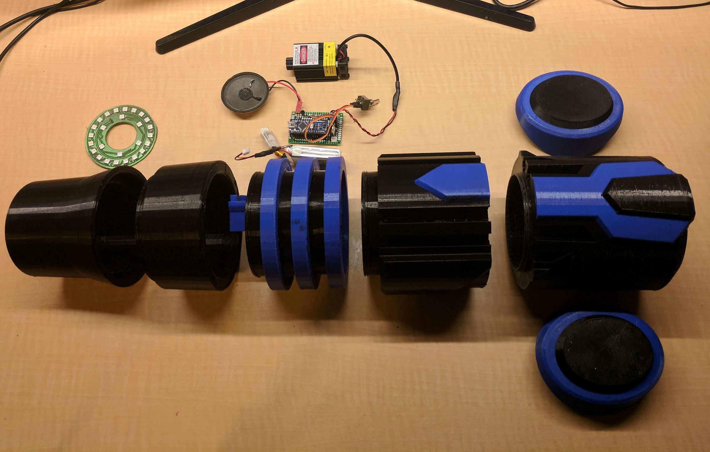 Real Laser Arm Cannon From Metroid! : 9 Steps (with Pictures ...