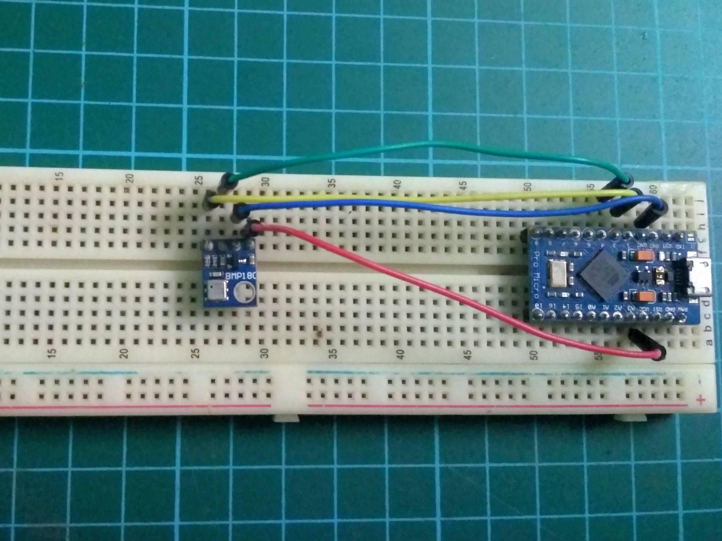 Interfacing BMP180 ( Barometric Pressure Sensor) With Arduino : 9 Steps ...