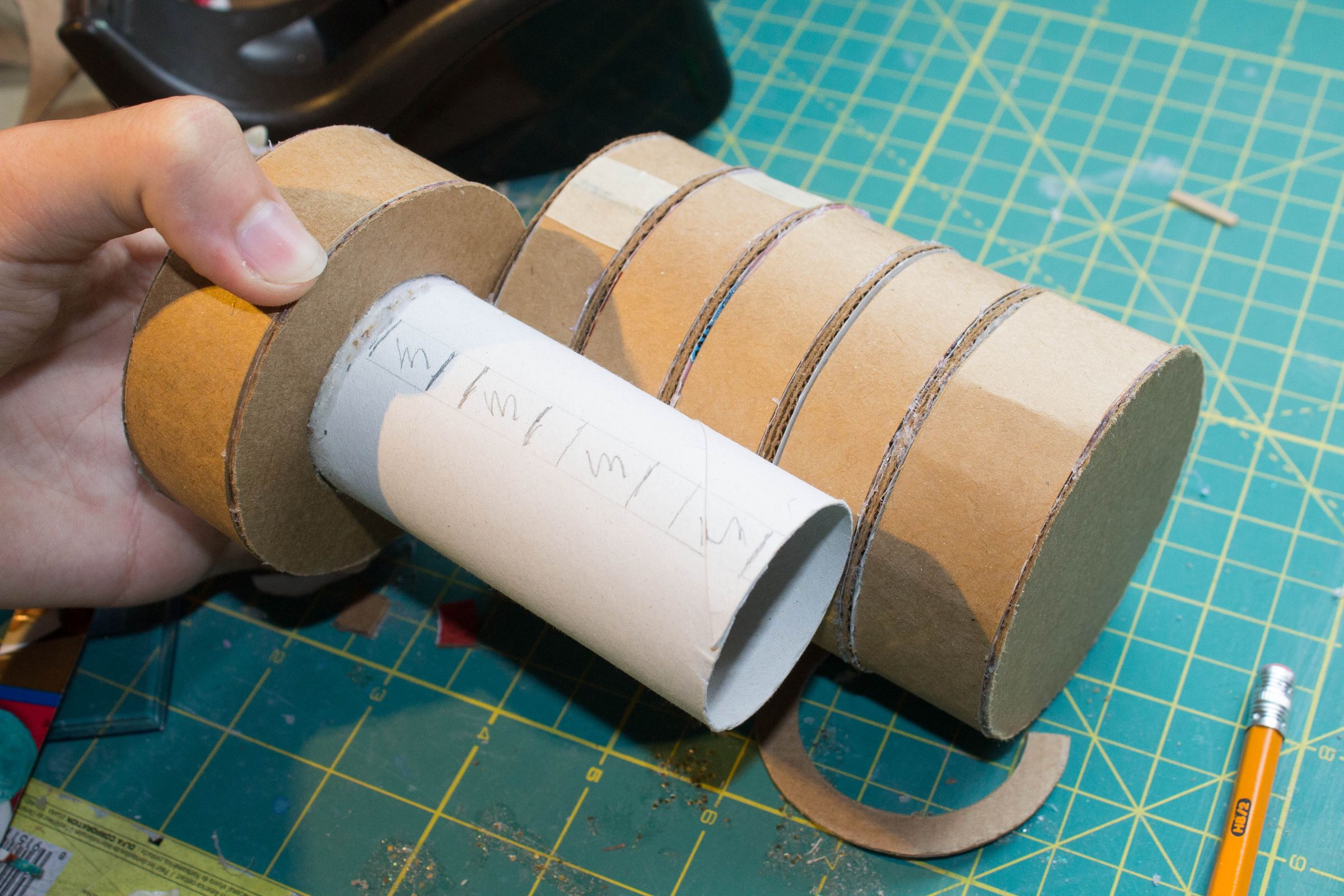 Cardboard Cryptex Safe! : 9 Steps (with Pictures) - Instructables