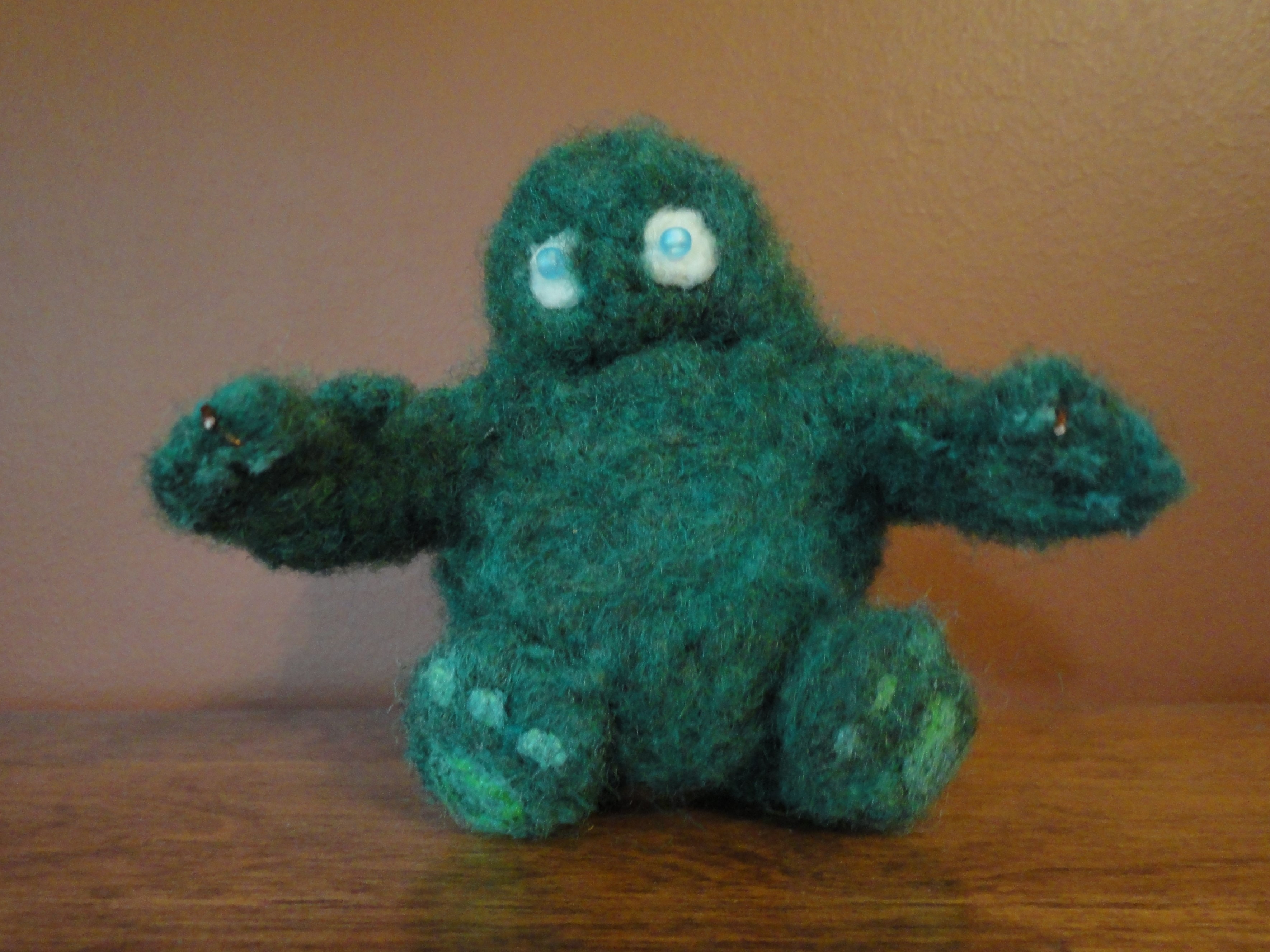 Needlefelting a Pocket Yeti / Ickabog : 7 Steps (with Pictures ...