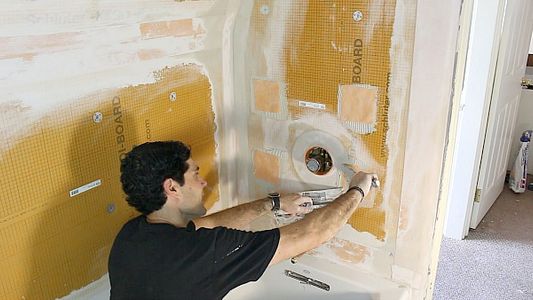 KERDI-BOARD: Waterproof a Shower in 1 Day : 8 Steps (with Pictures ...