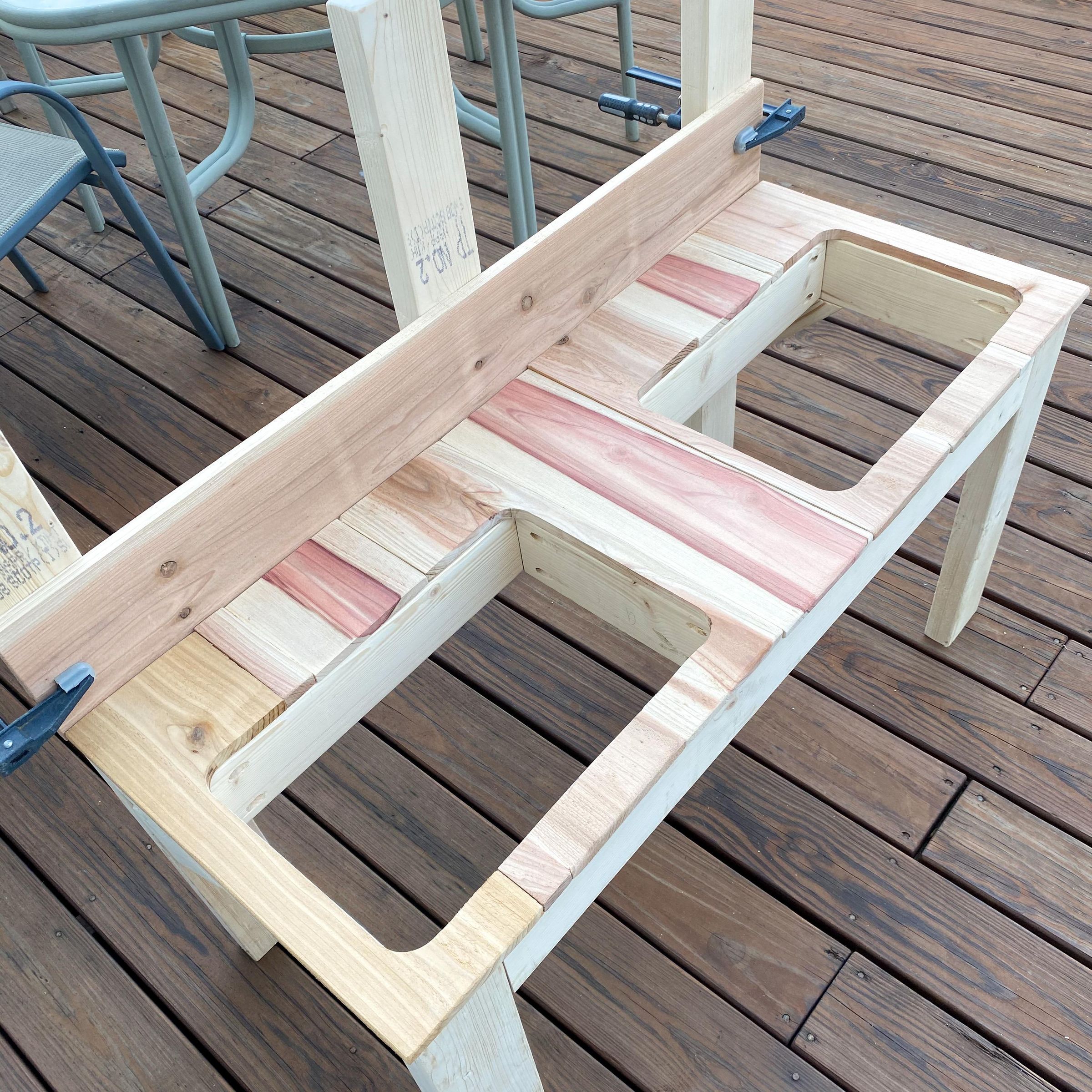 Outdoor Sand and Water Play Table : 24 Steps (with Pictures ...