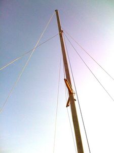 Free Yacht Chapter 13: Raise the New Mast! : 8 Steps (with Pictures ...