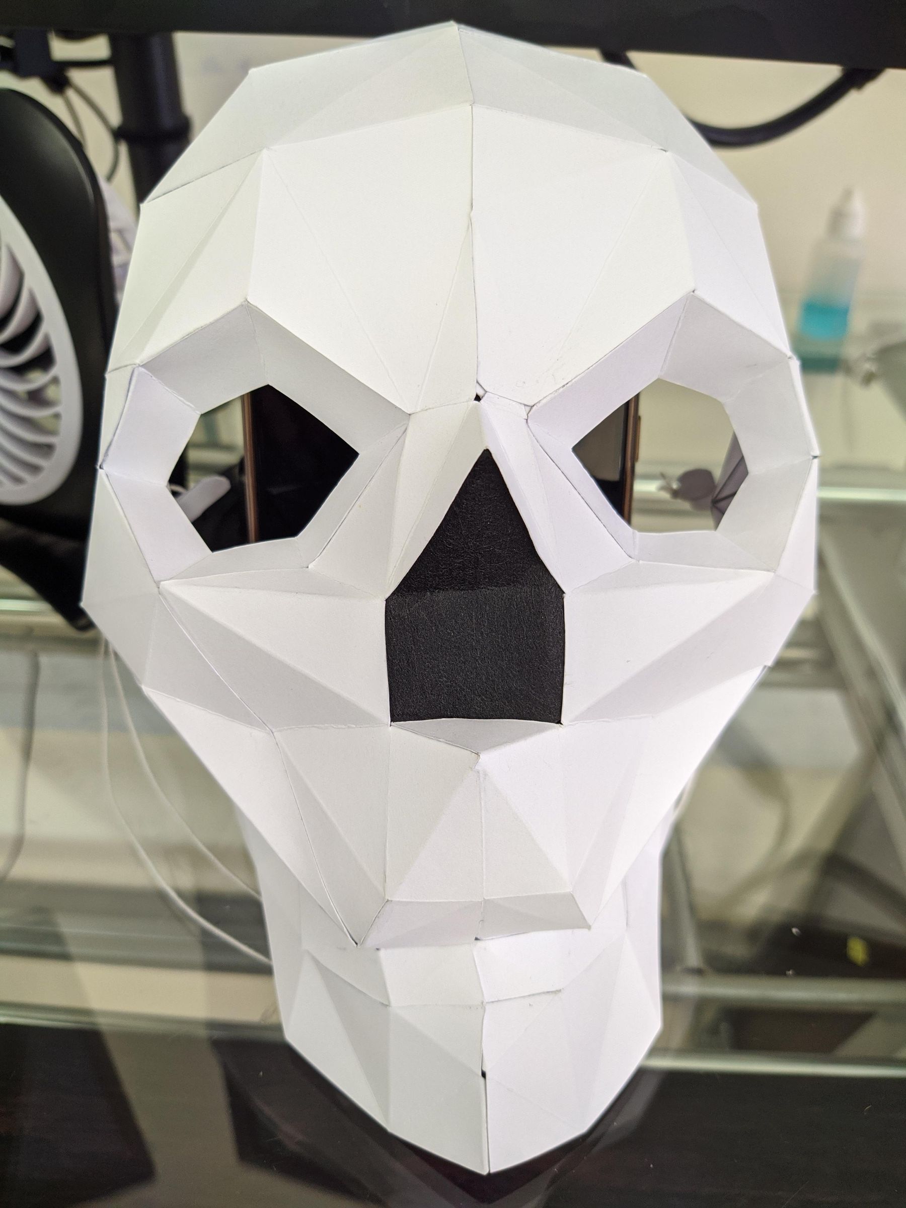 Bonus: Papercraft Skull Mask : 5 Steps (with Pictures) - Instructables