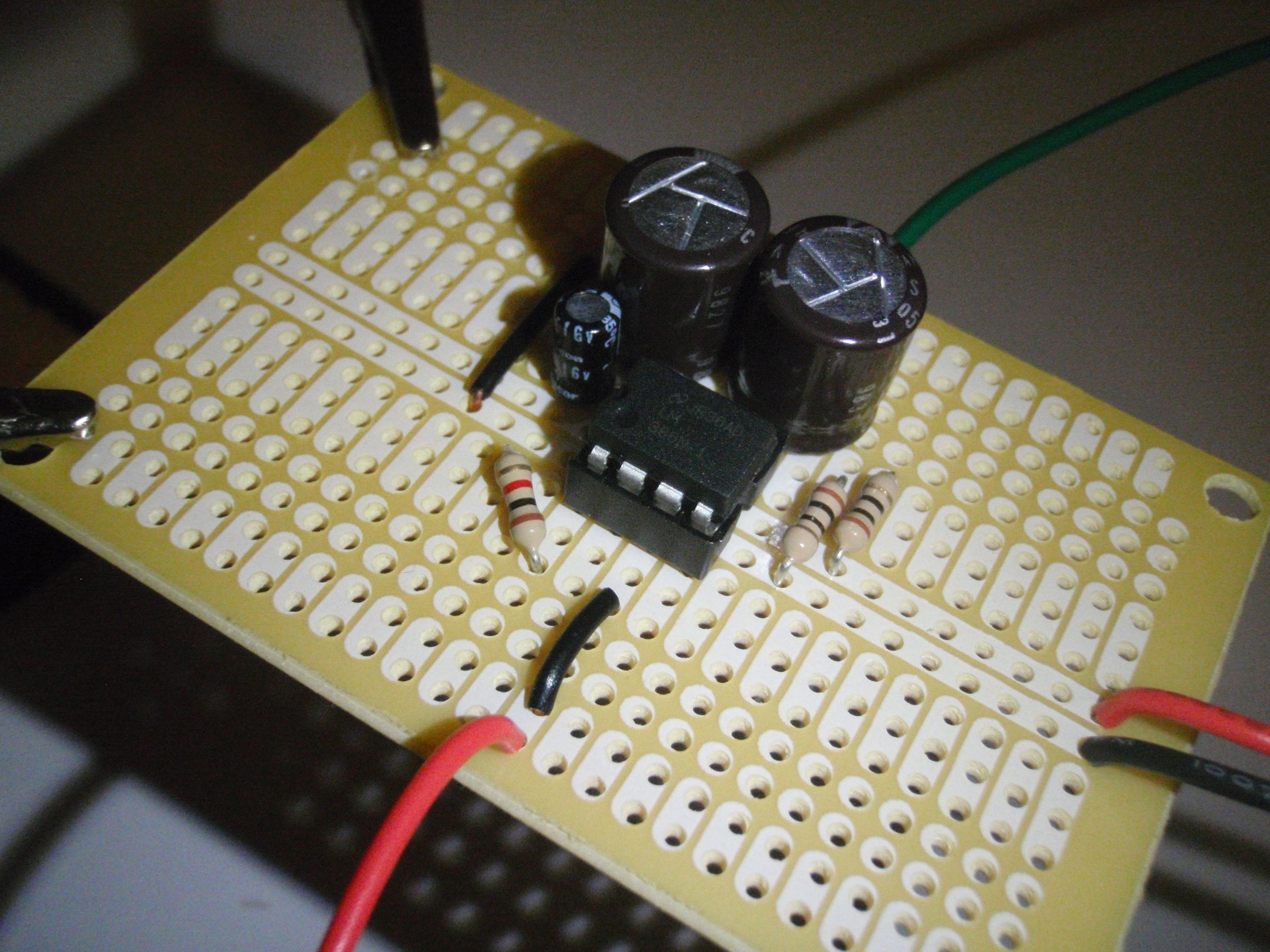 Lm386 audio amplifier circuit instructables robot