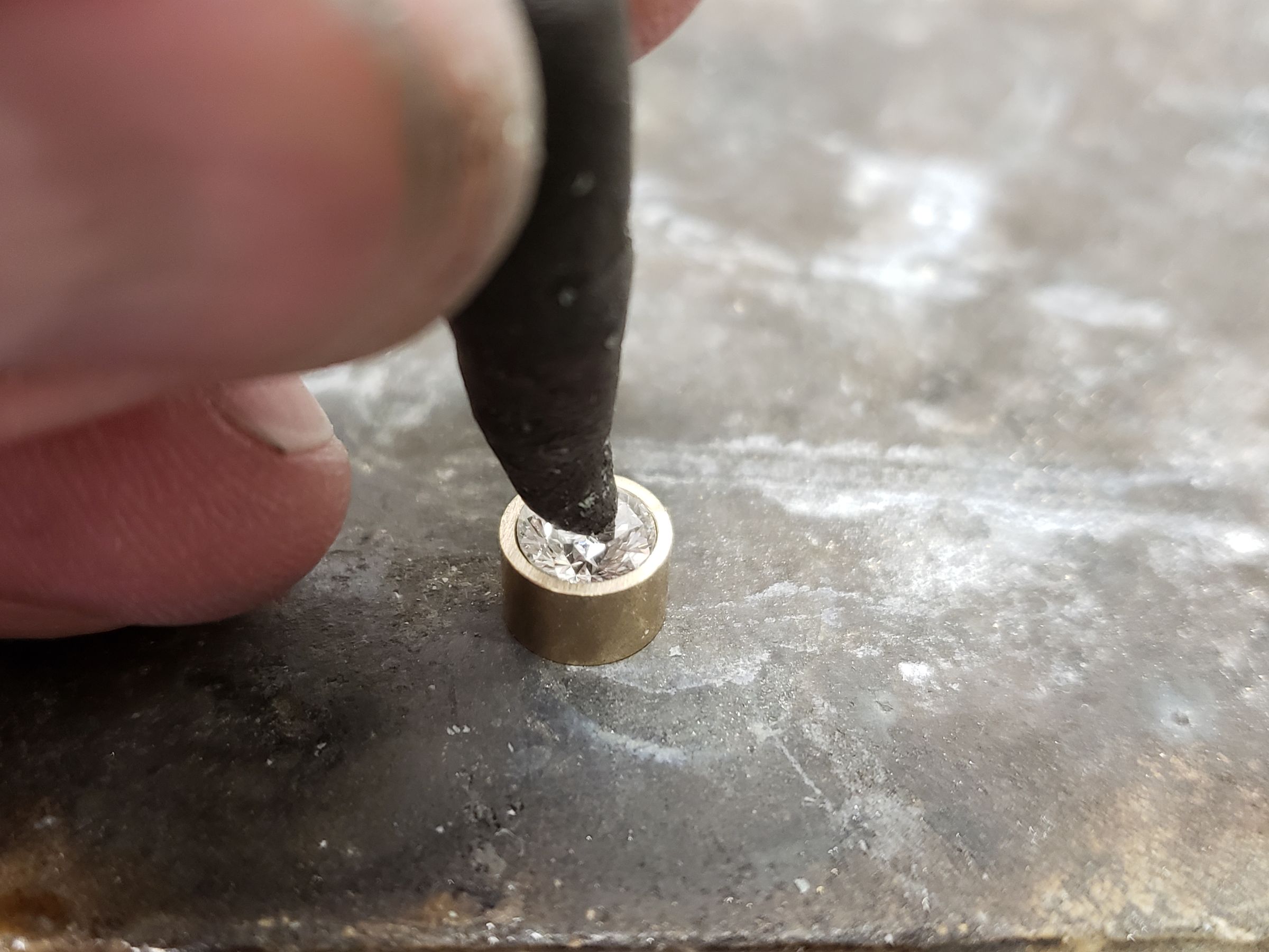 Making a Simple Bezel Set Ring : 4 Steps (with Pictures) - Instructables