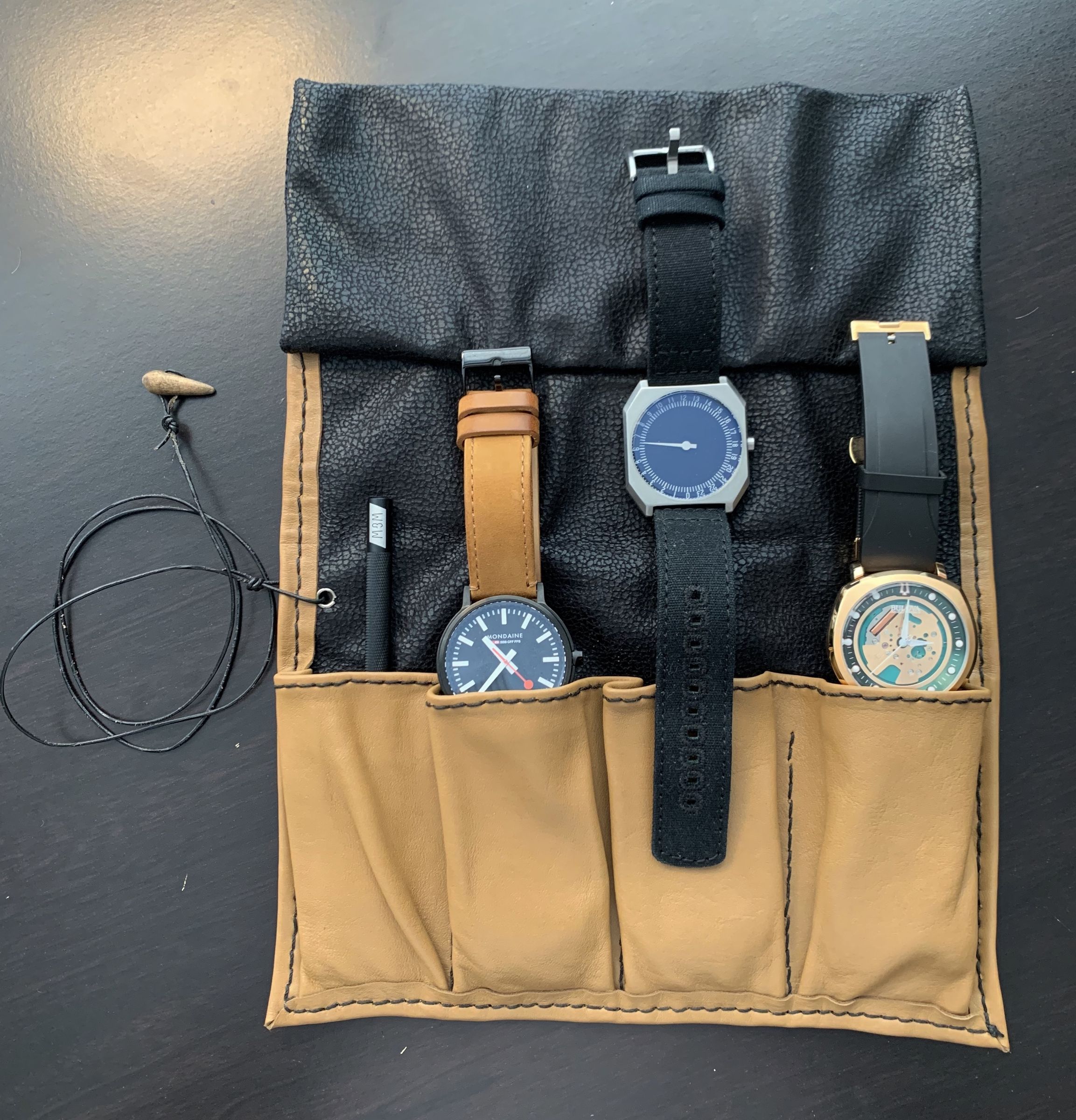 Leather Watch Roll : 4 Steps (with Pictures) - Instructables