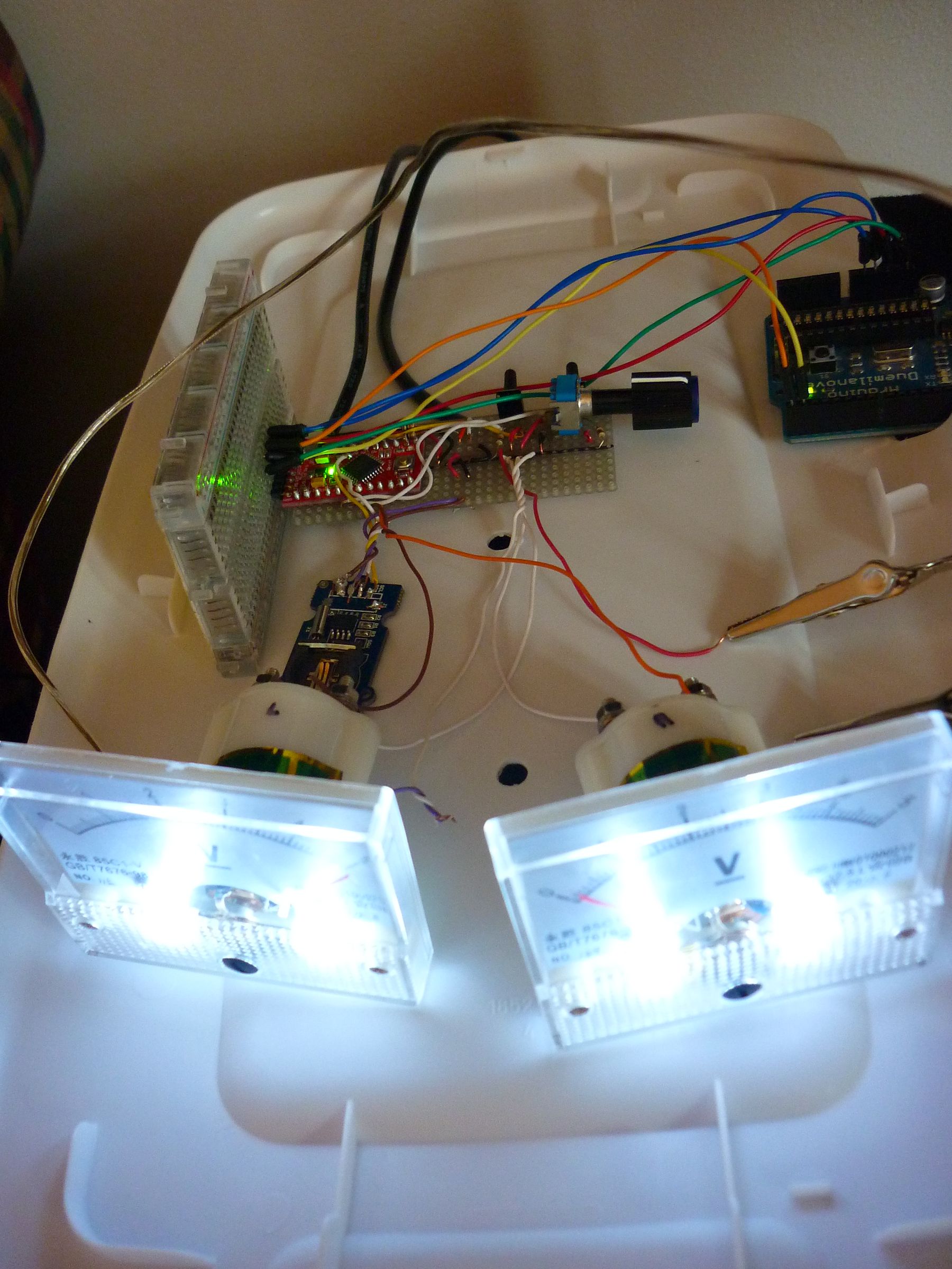 Analog VU Meter and Clock (Arduino Powered) : 7 Steps (with Pictures ...