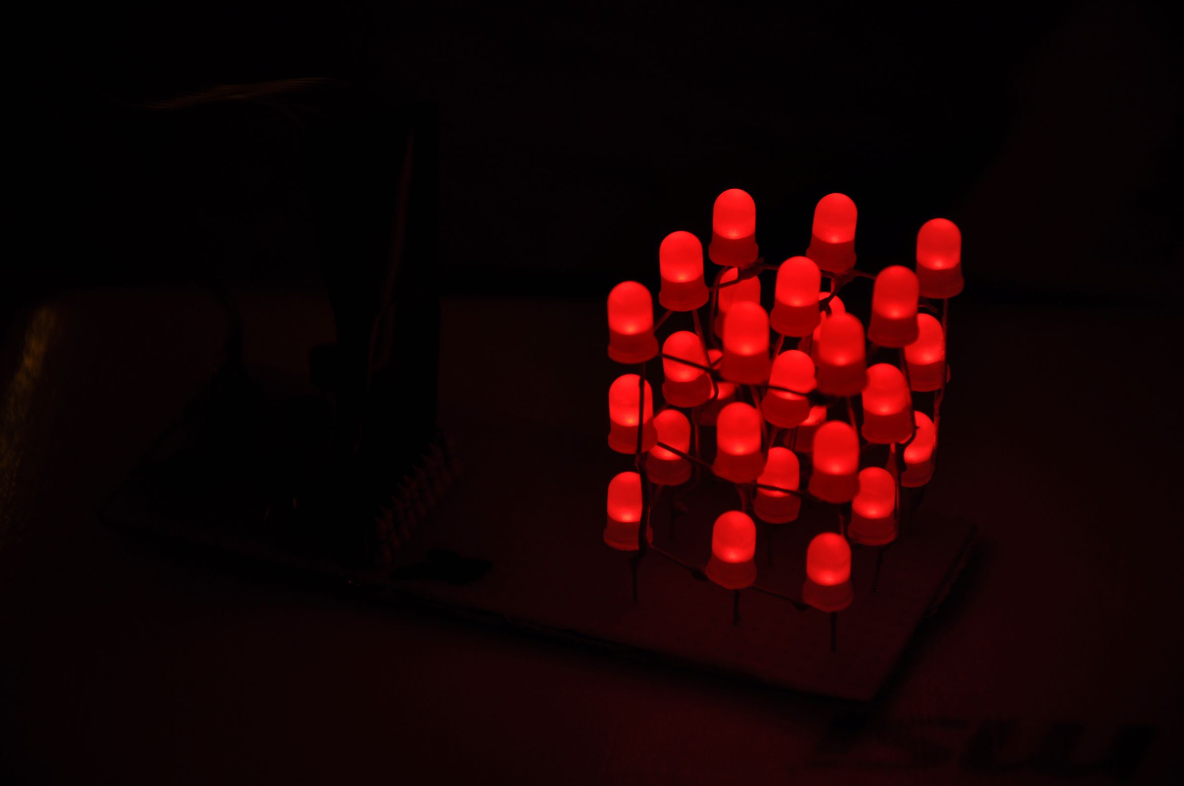 3x3x3 LED Cube With Arduino Lib : 4 Steps (with Pictures) - Instructables