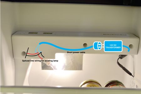 Upgrade Your Refrigerator Lighting : 4 Steps (with Pictures ...