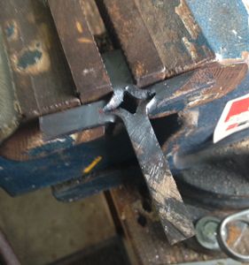 Forged Split Steel Cross Simply Done : 11 Steps (with Pictures ...