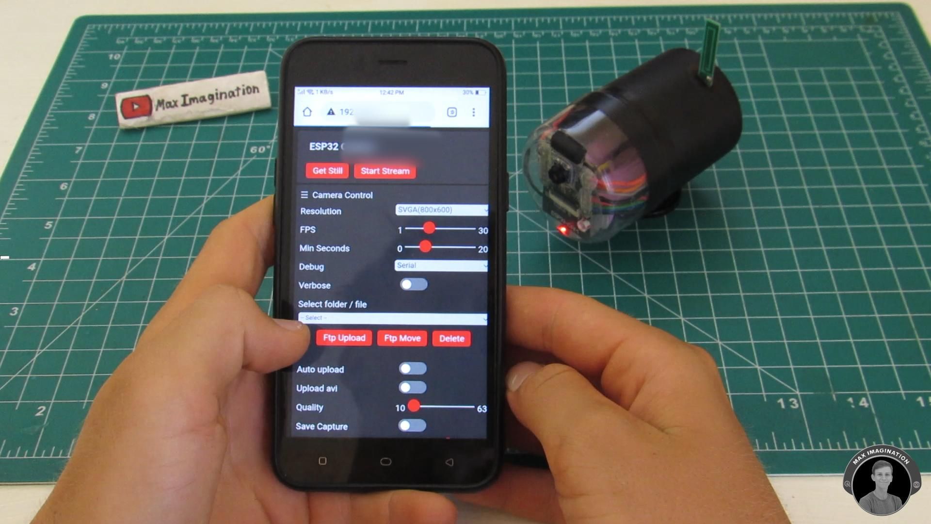 Make an ESP32 WiFi CCTV Camera in 22 Steps (ESP32-CAM) DIY Wireless ...
