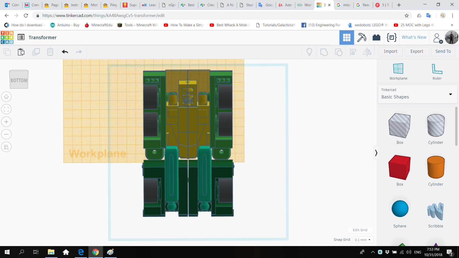 Creating a Transformer With Tinkercad : 15 Steps (with Pictures) - Instructables