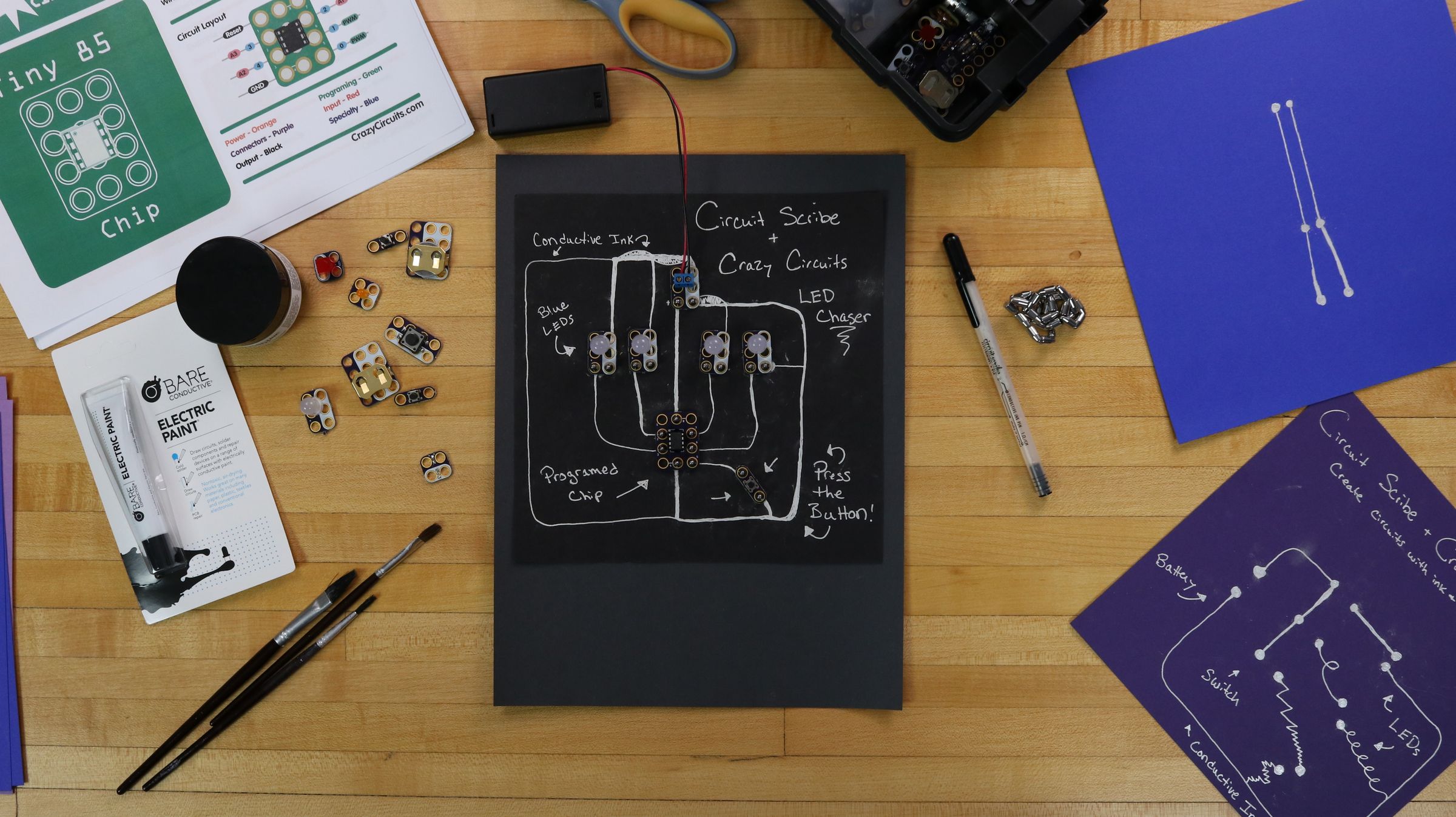 Crazy Circuits: an Open Source Electronics Learning System : 8 Steps ...