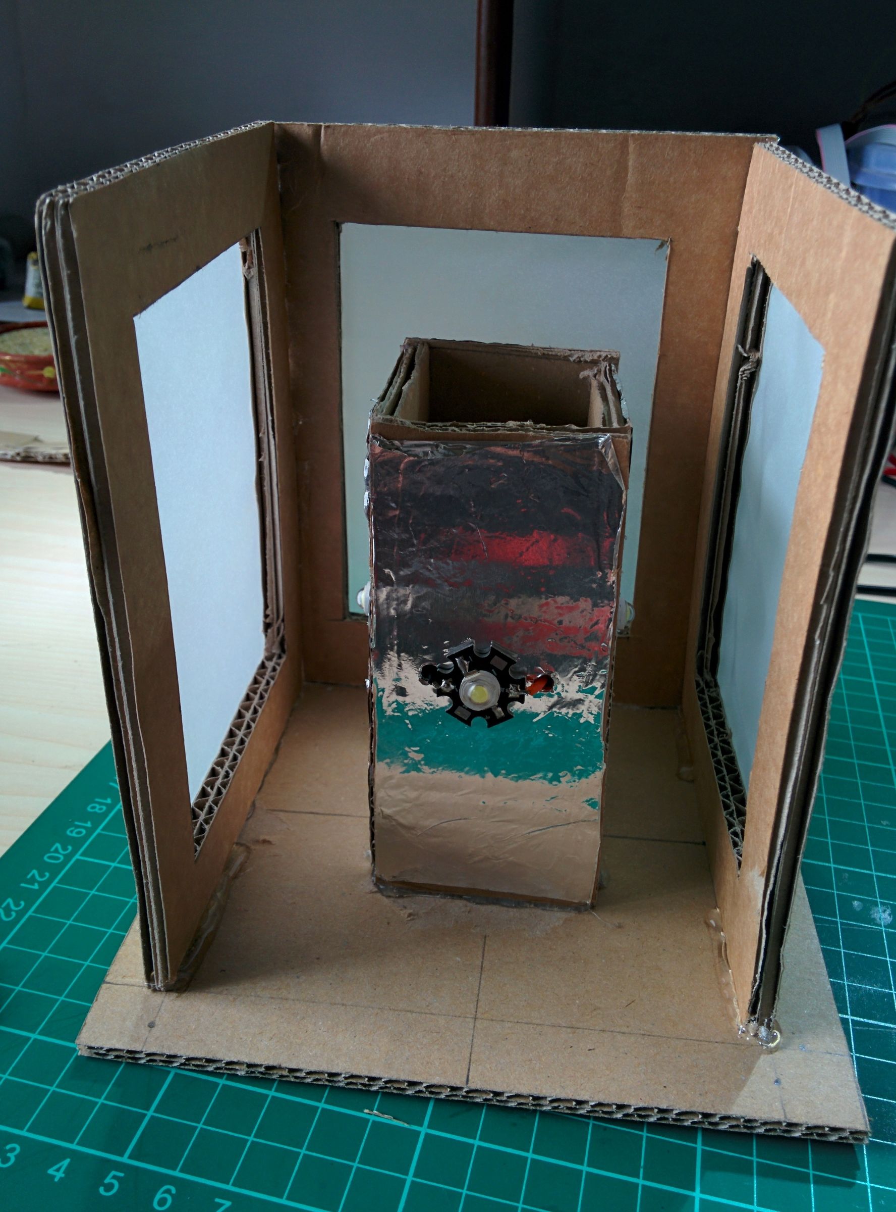 CARDBOARD SOLAR LAMP : 8 Steps (with Pictures) - Instructables