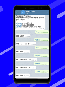 ESP32 Based Telegram Bot : 7 Steps - Instructables