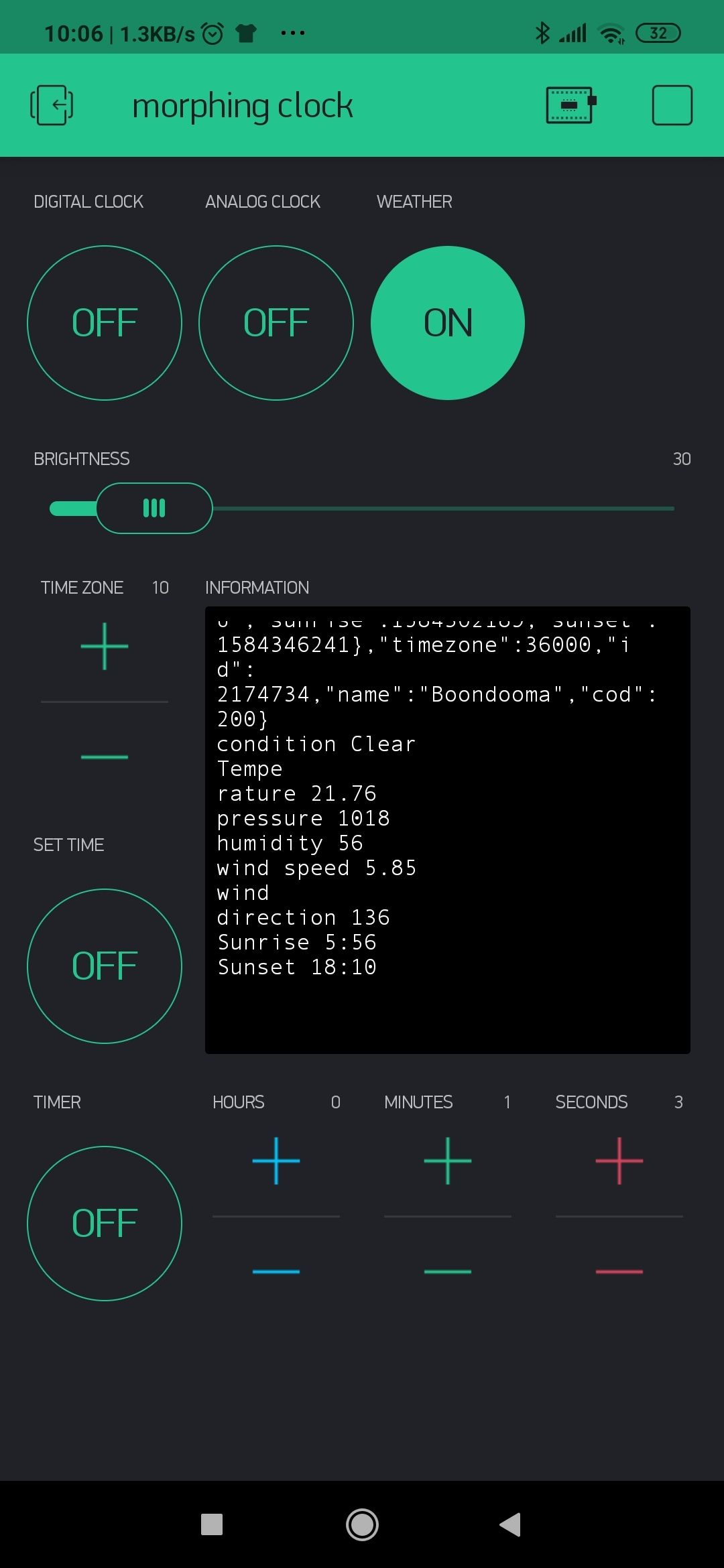 WiFi Clock,Timer & Weather Station, Blynk Controlled : 5 Steps (with ...