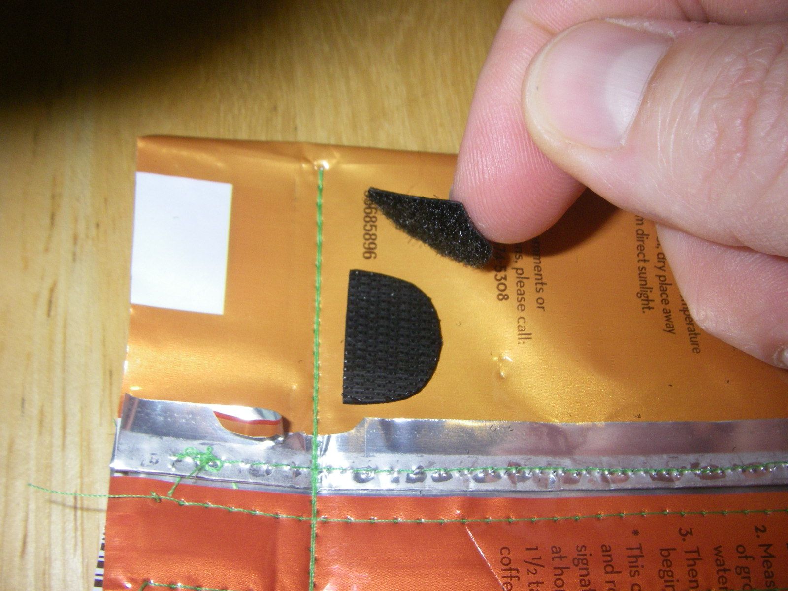 Make a Coffee Bag Wallet & Friends for Free : 10 Steps (with Pictures ...