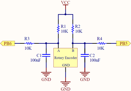 ATMega328P Rotary Encoder and 7-Segment Display : 6 Steps (with ...