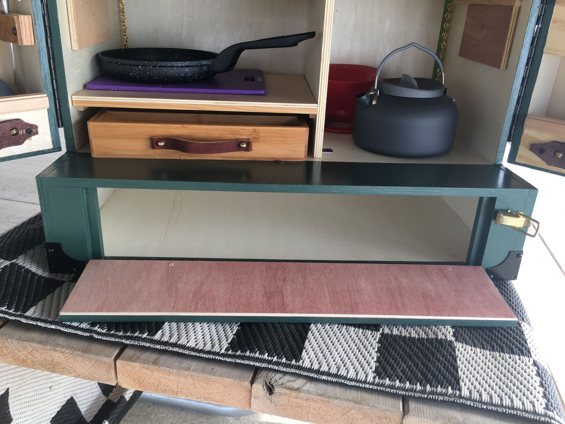 Deluxe Camp Chuck Box - Glamping Style : 12 Steps (with Pictures ...