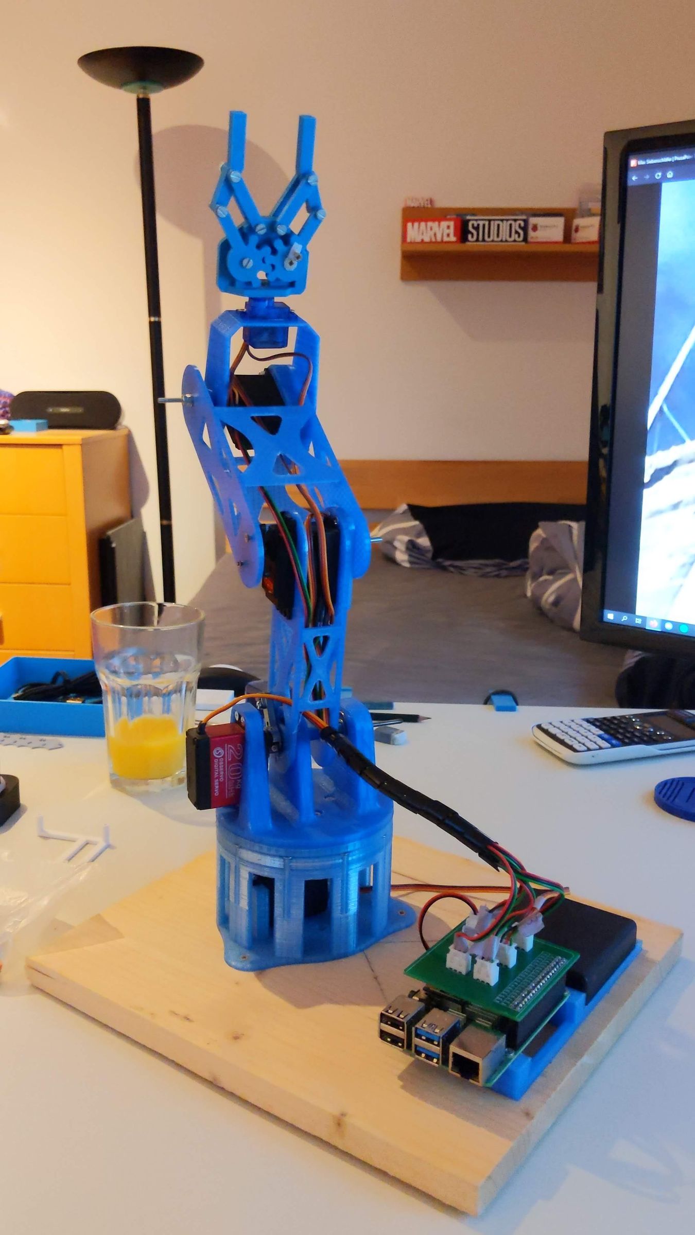 5 axis robot arm by Max Siebenschläfer | Download free STL model ...