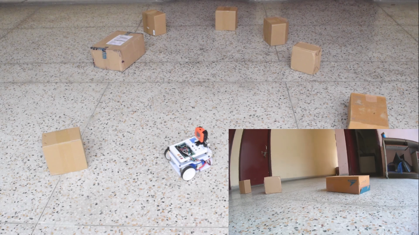 Obstacle Avoiding Robot Using Ultrasonic With Evive (Arduino Powered Embedded Platform) : 7 ...