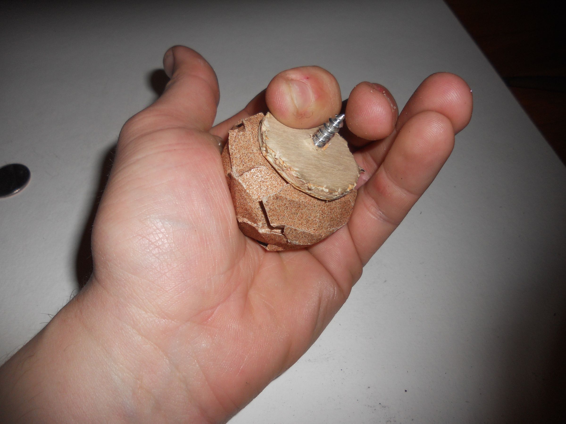 Quick and Dirty Sanding Ball : 8 Steps - Instructables