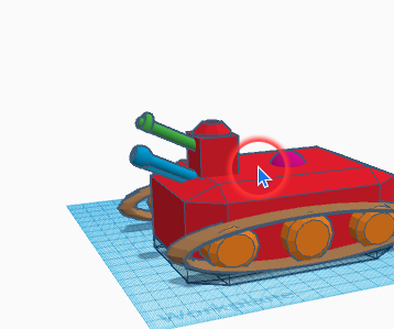 TinkerCAD Tank (Basic) : 4 Steps - Instructables