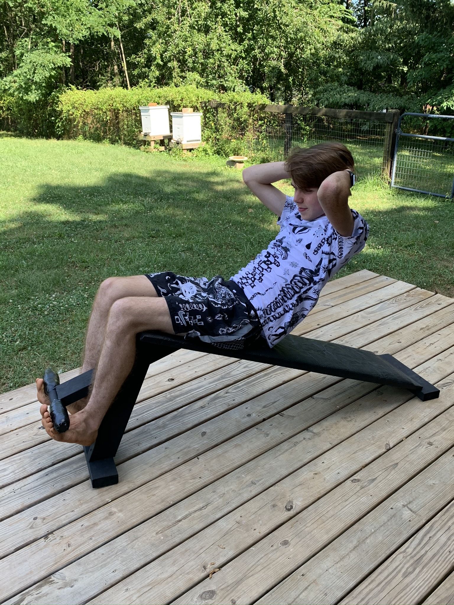 Simple Wood Sit-Up Bench : 13 Steps (with Pictures) - Instructables