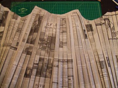 Sew a Newspaper Dress : 20 Steps (with Pictures) - Instructables