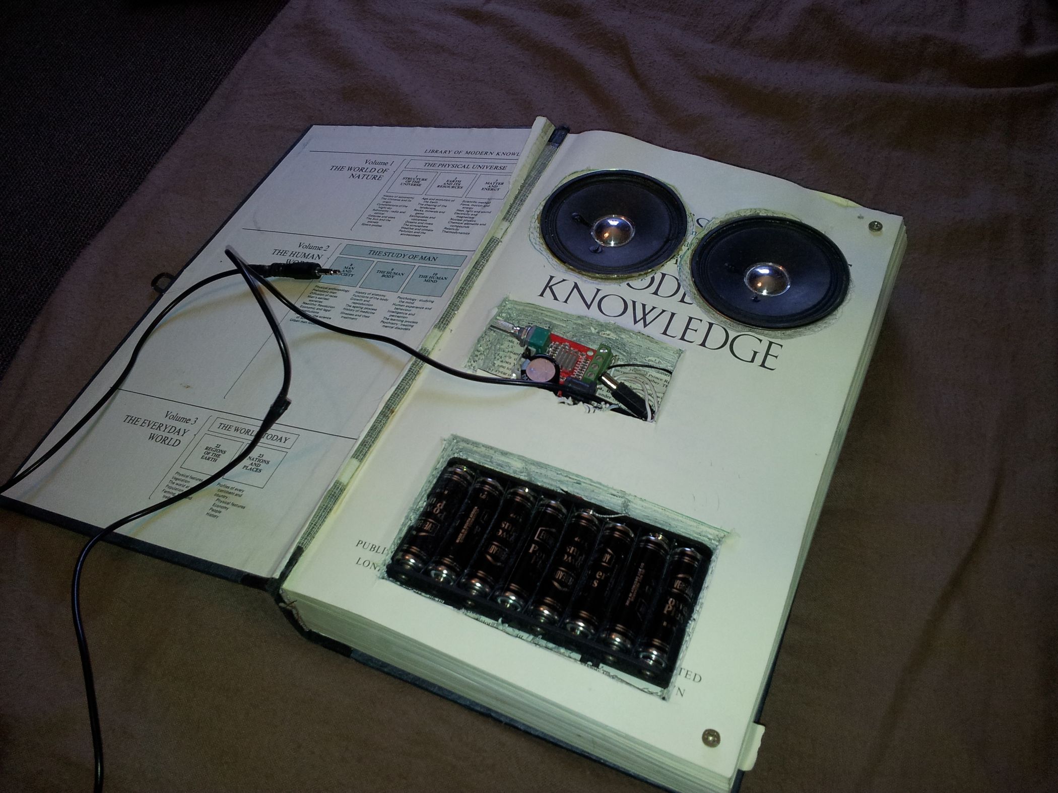 Book Sound System - Instructables