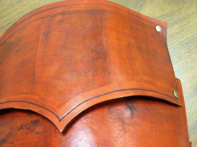 How to Make a Leather Pauldron (or Spaulder) : 7 Steps (with Pictures ...