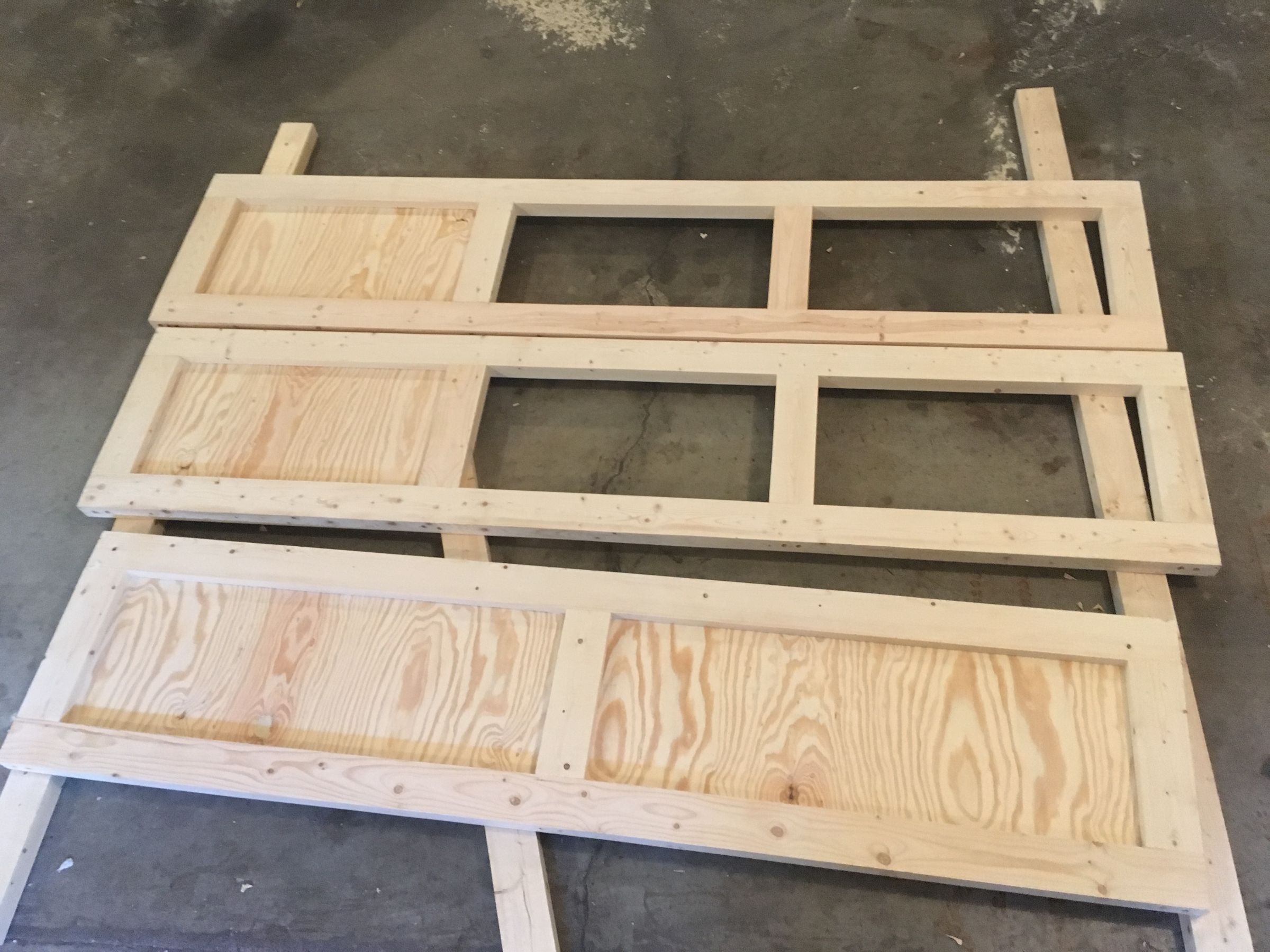 King Platform Bed From 2x4's and Plywood : 19 Steps (with Pictures ...