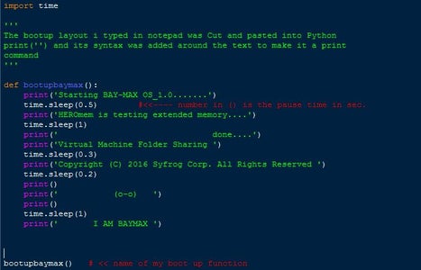 BAYMAX: My First Python Project : 13 Steps - Instructables