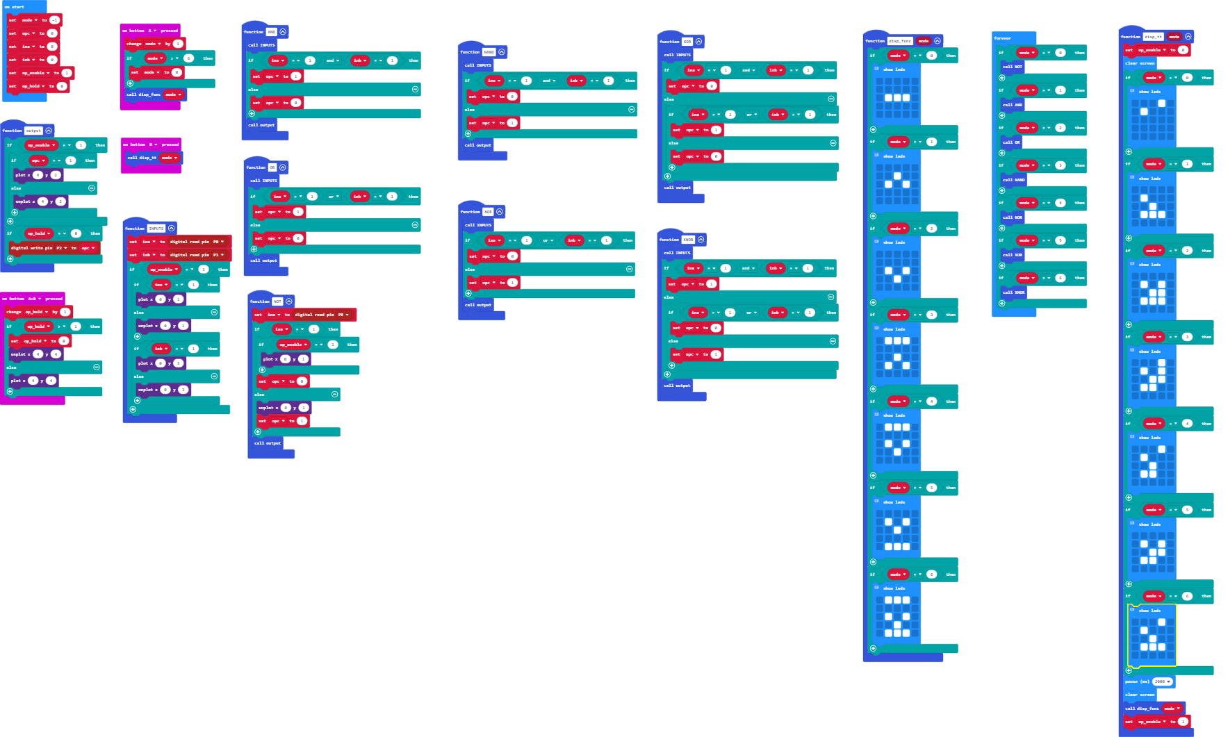 Microbit Programable Logic Gates : 14 Steps (with Pictures) - Instructables
