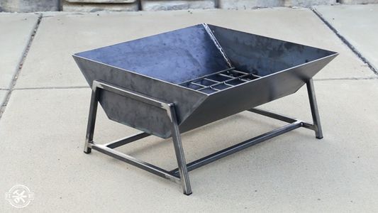 Modern Steel Fire Pit : 6 Steps (with Pictures) - Instructables