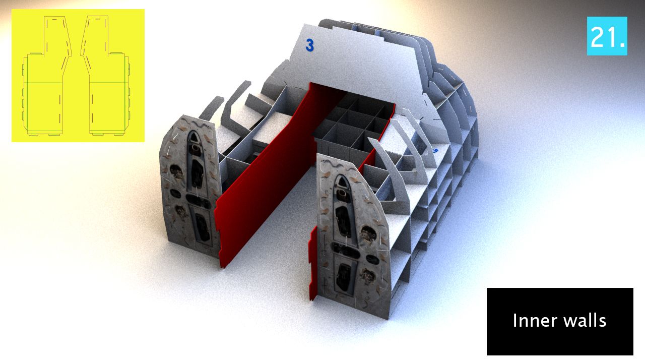 A-10 Jet Aircraft Cardboard Cockpit Replica : 5 Steps (with Pictures ...