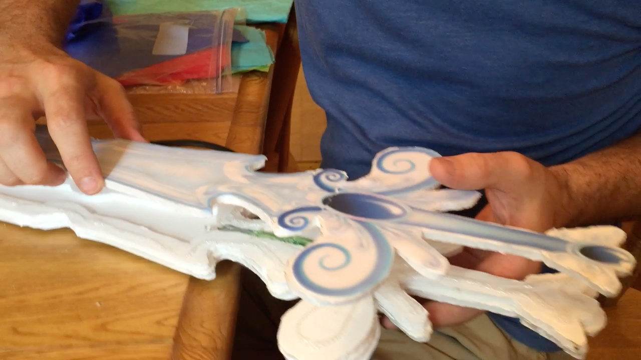 Glowing Foam Replica of ANY Sword : 5 Steps (with Pictures) - Instructables