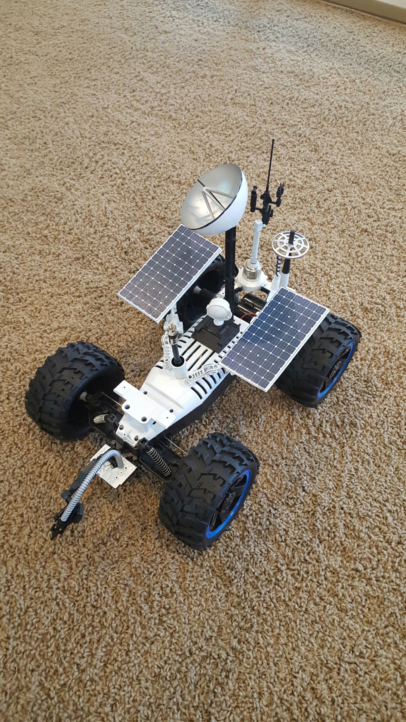 Remote Controlled Mars Rover W/ Android App : 14 Steps (with Pictures ...