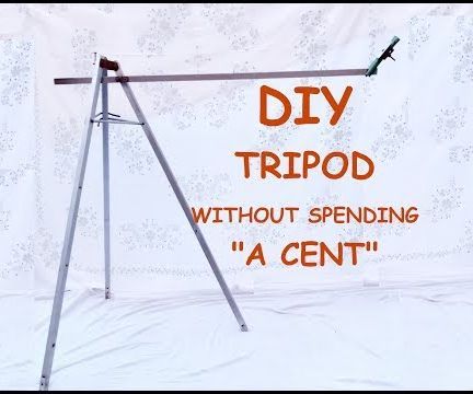 DIY Tripod | How to Make Smartphone and Camera Tripod by Antenna : 8 ...