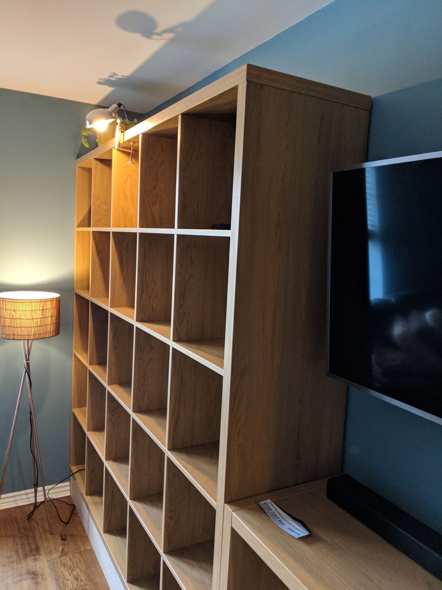 Built in Ikea Bookshelf - Full Wall : 8 Steps (with Pictures ...